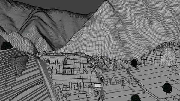 3D machu picchu model - TurboSquid 1681513