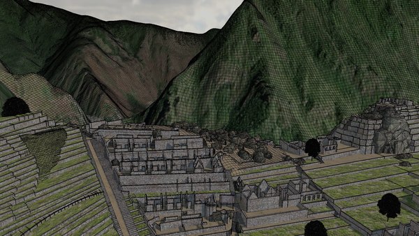 3D machu picchu model - TurboSquid 1681513