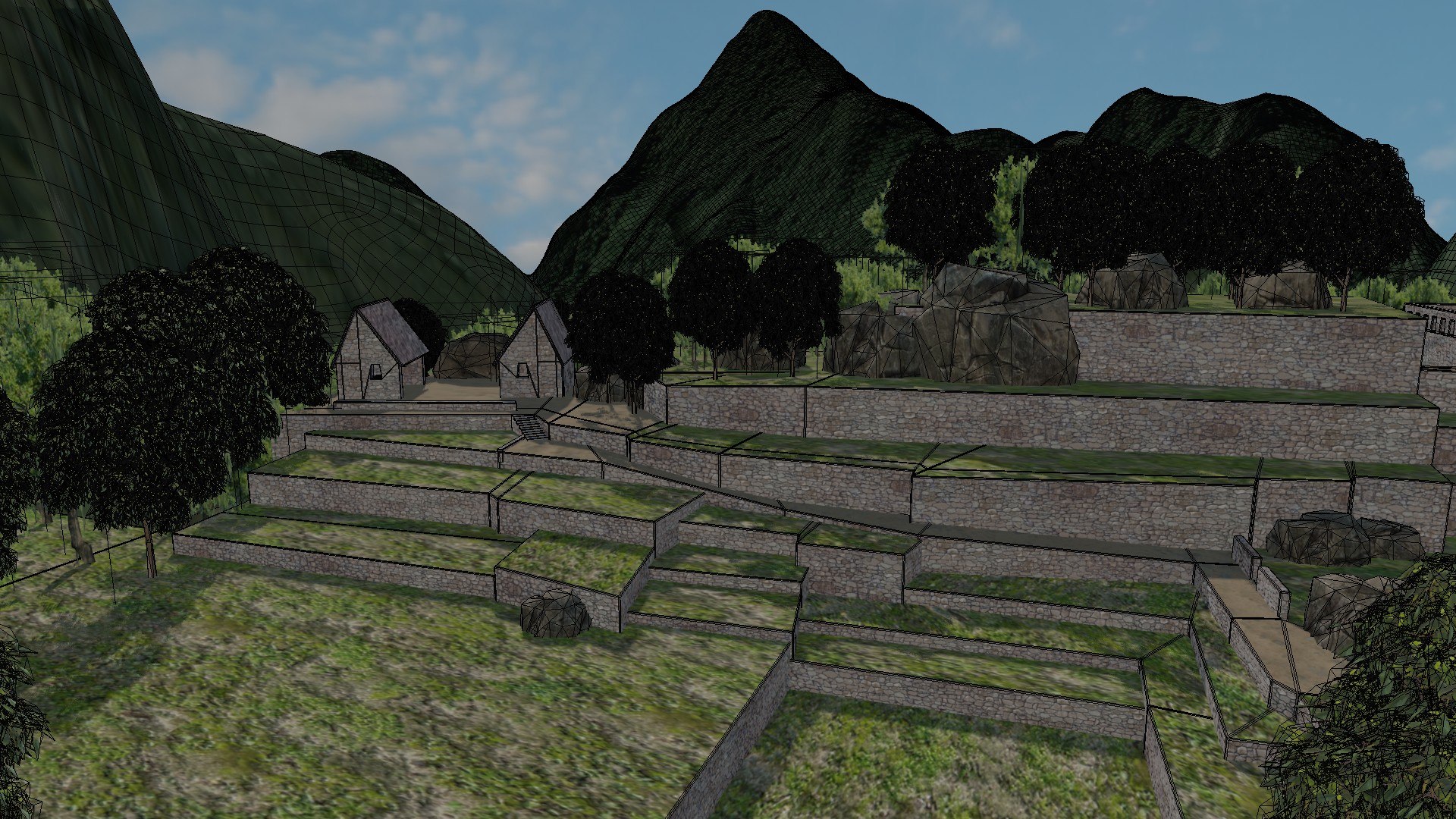 3D Machu Picchu Model - TurboSquid 1681513