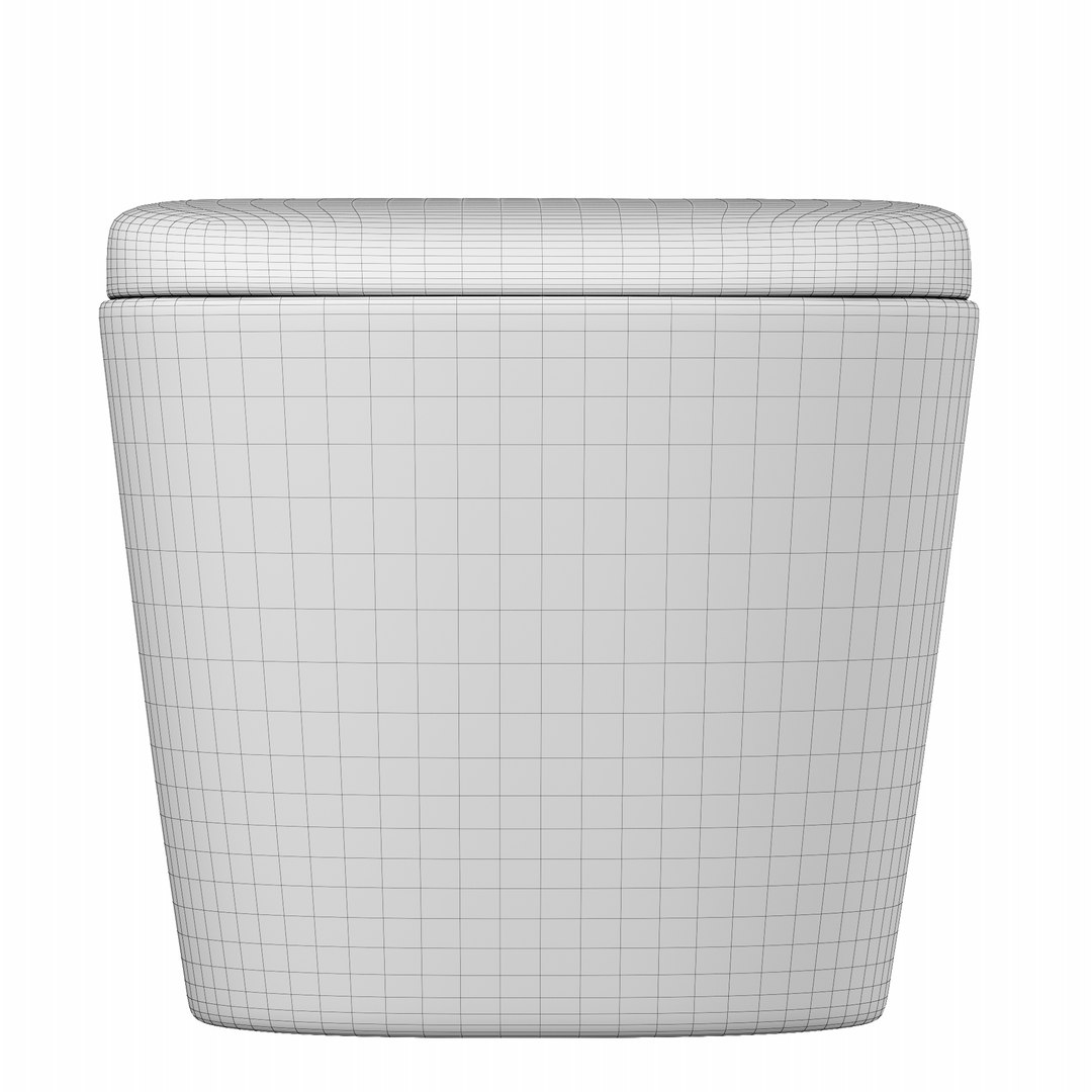 3D Wall Hung Water Closet Model - TurboSquid 1694515