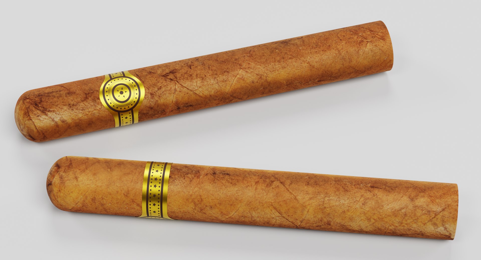 Cigar 2 3D Model - TurboSquid 1266823
