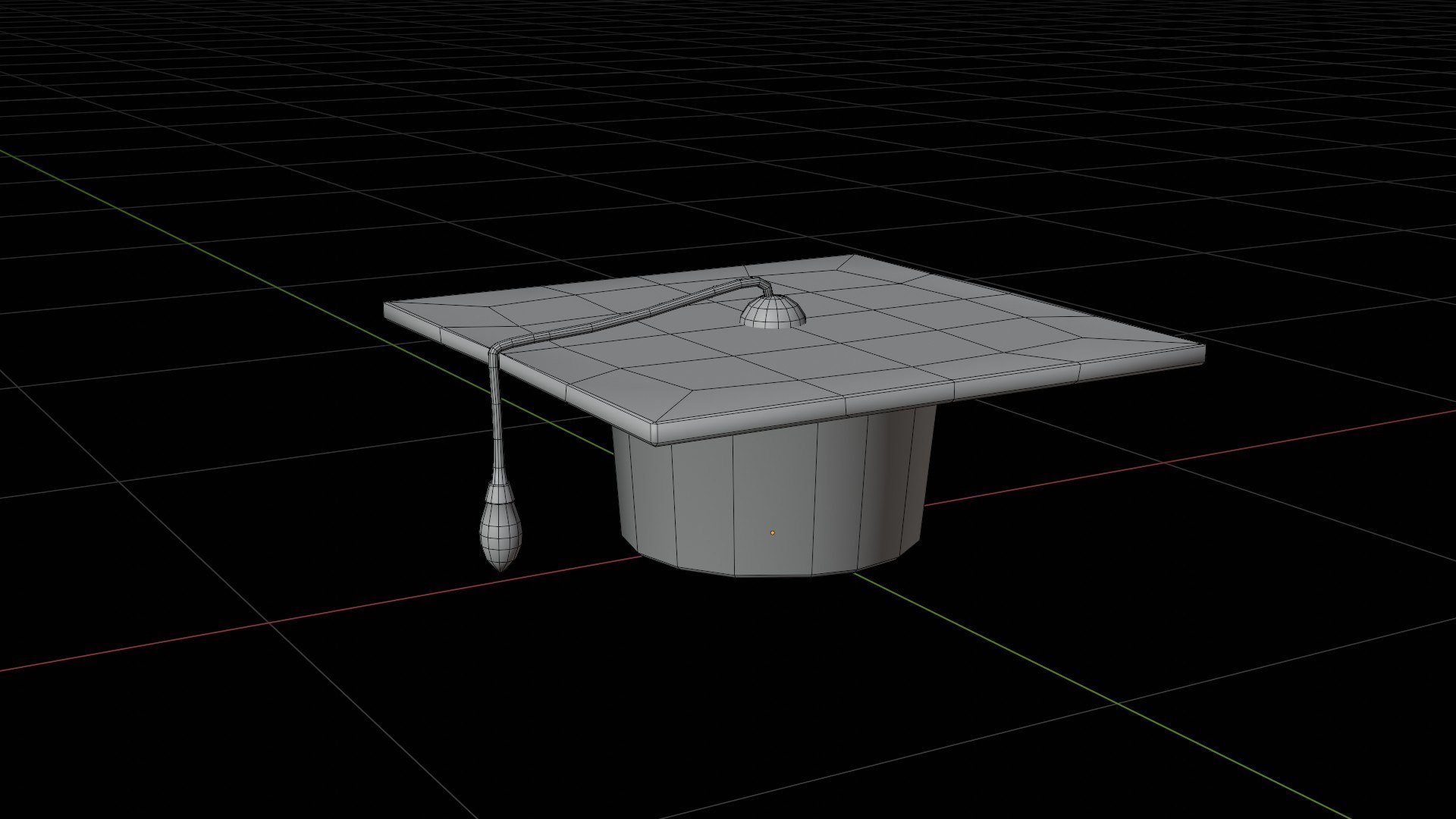 3D Cartoon Graduation Cap - TurboSquid 2239989