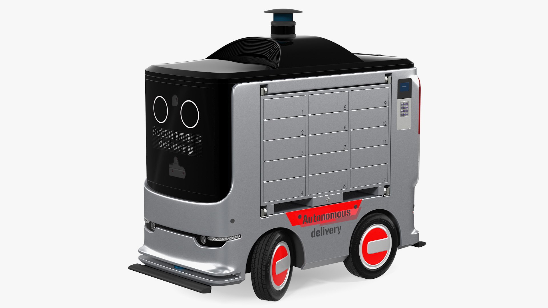 3D Autonomous Electric Robo Trucks Rigged Collection - TurboSquid 1745861