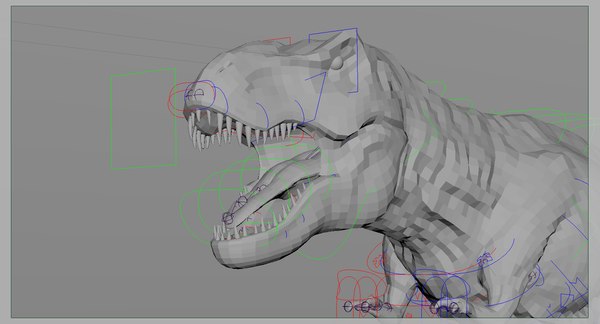T Rex Anatomia 3D Modelo 3D - TurboSquid 1386225