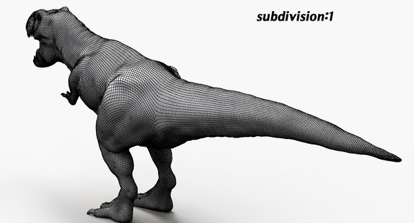 Muscle t rex 3D model - TurboSquid 1386225