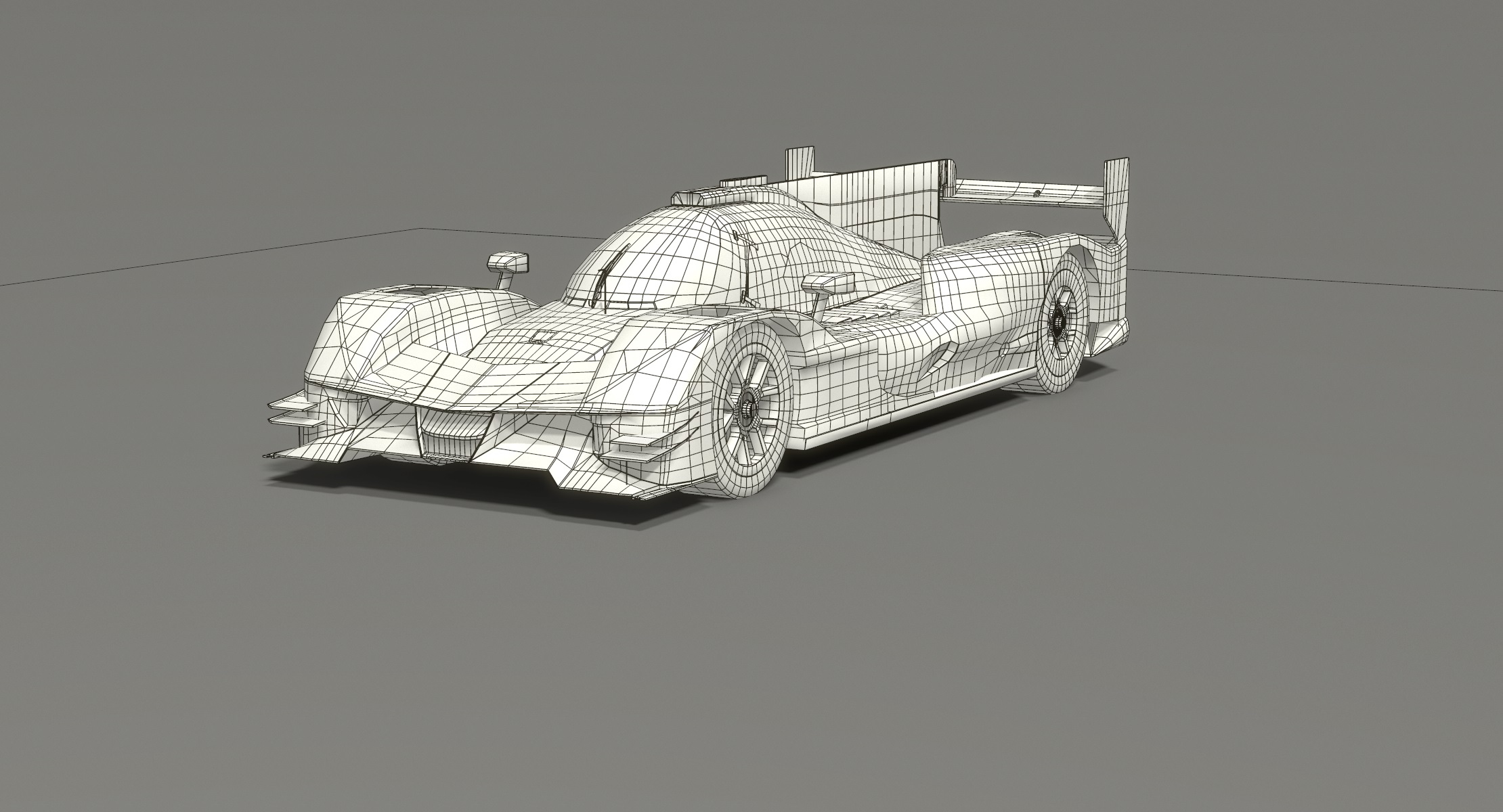 modelo 3d Colección de autos de carrera IMSA LMP1 temporada 2019 ...