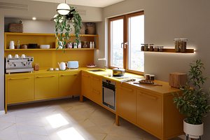Kitchen Collada Models for Download | TurboSquid