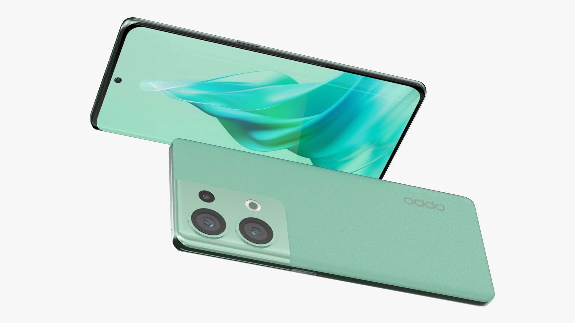 3D OPPO Reno 9 Pro Plus Green - TurboSquid 2001853