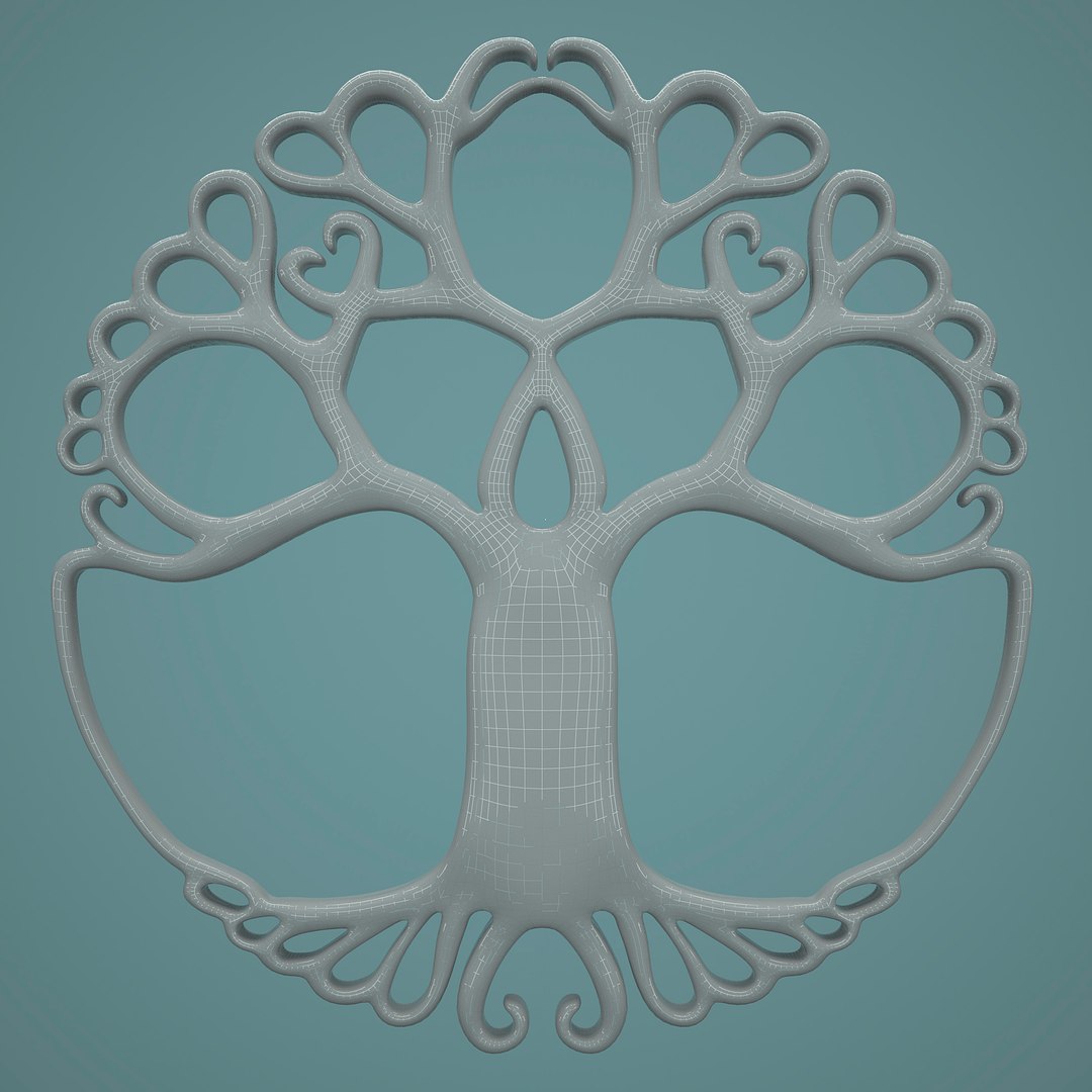 3D Celtic Tree Of Life Model - TurboSquid 1745965