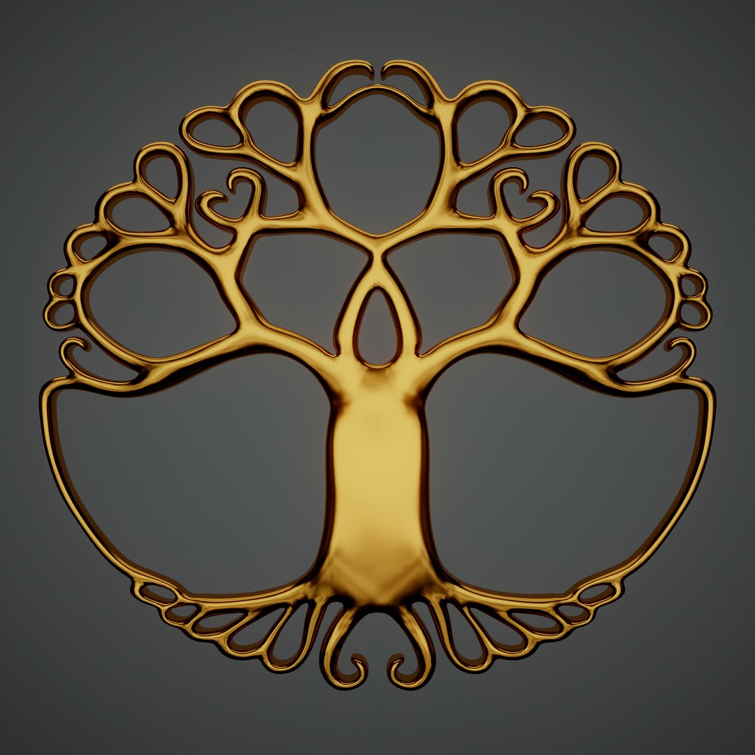 3D Celtic Tree Of Life Model - TurboSquid 1745965