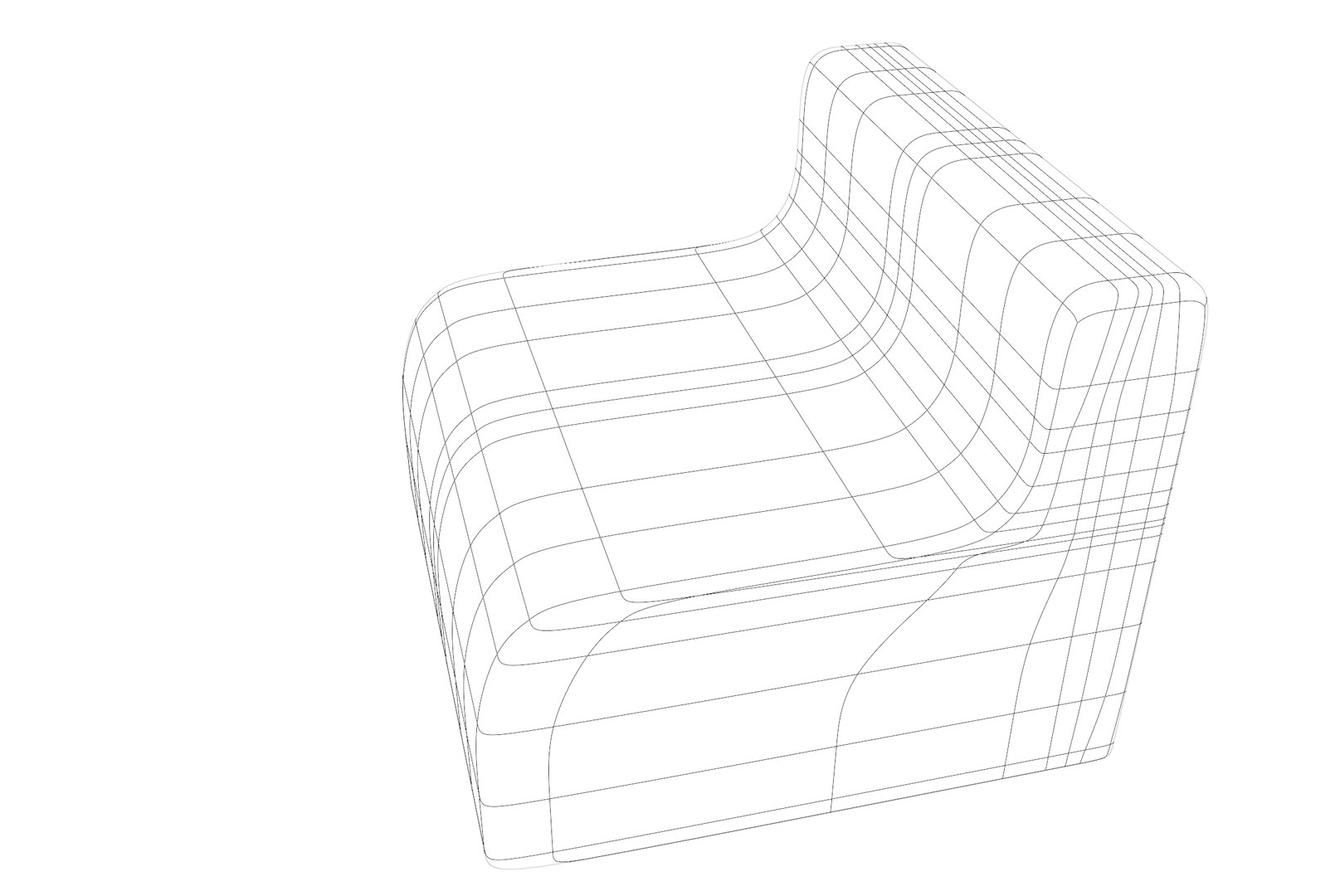 Poltronova Sofo 3D - TurboSquid 2158070