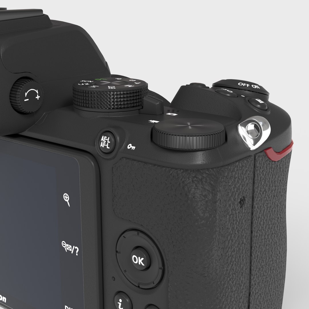 NIKON Z50 CAMERA 3D - TurboSquid 2298539