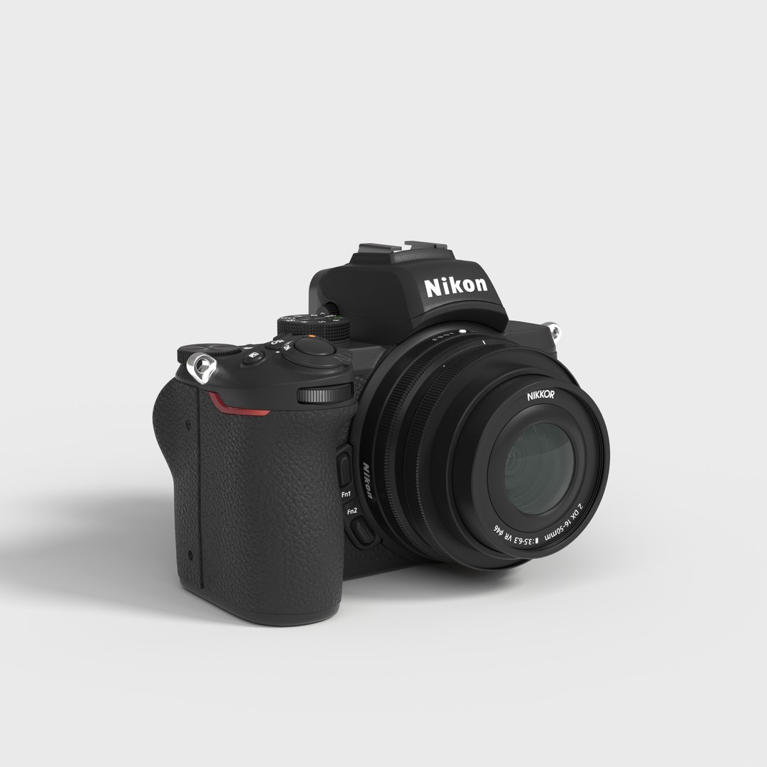 NIKON Z50 CAMERA 3D - TurboSquid 2298539