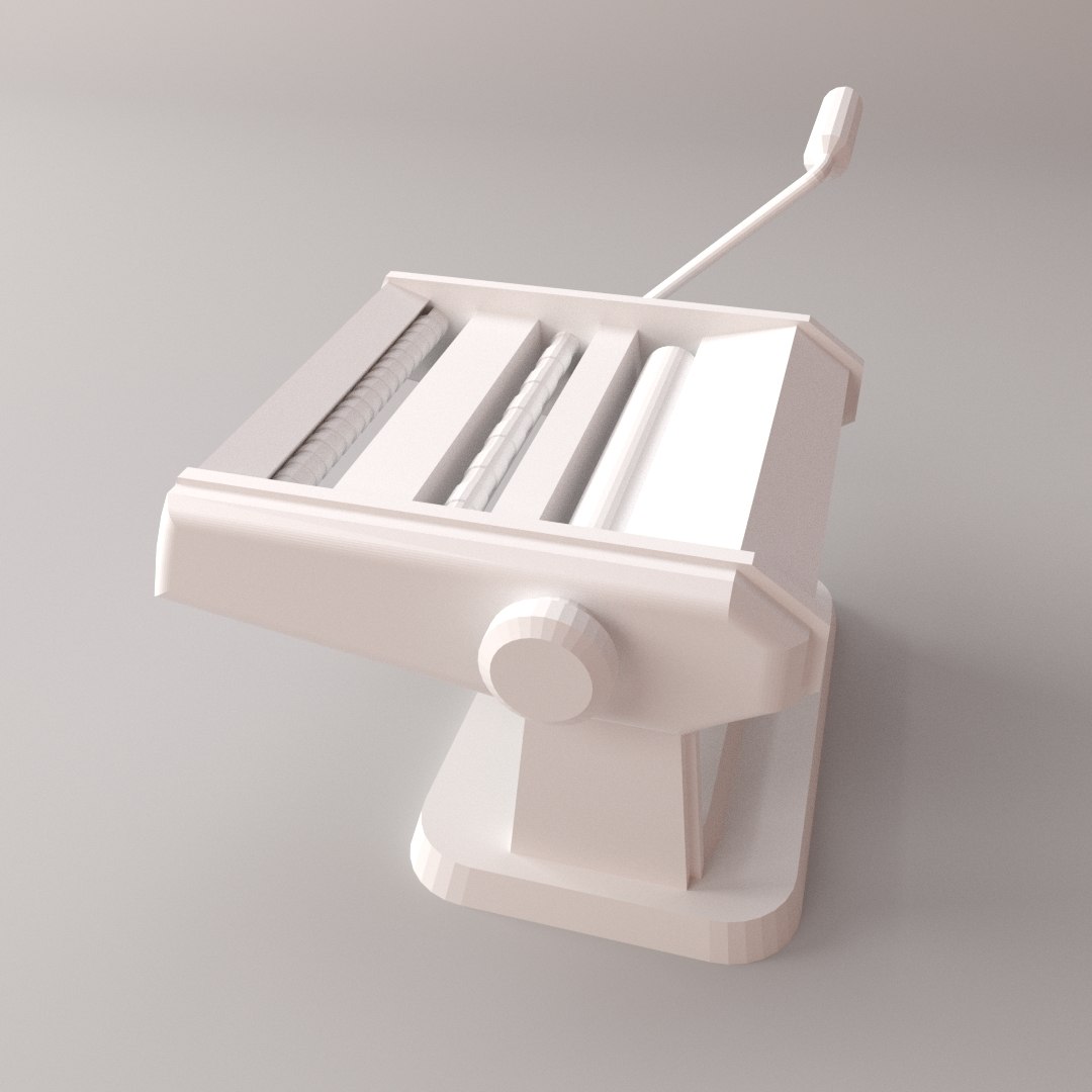 Noodle Machine 3D Model - TurboSquid 1549352