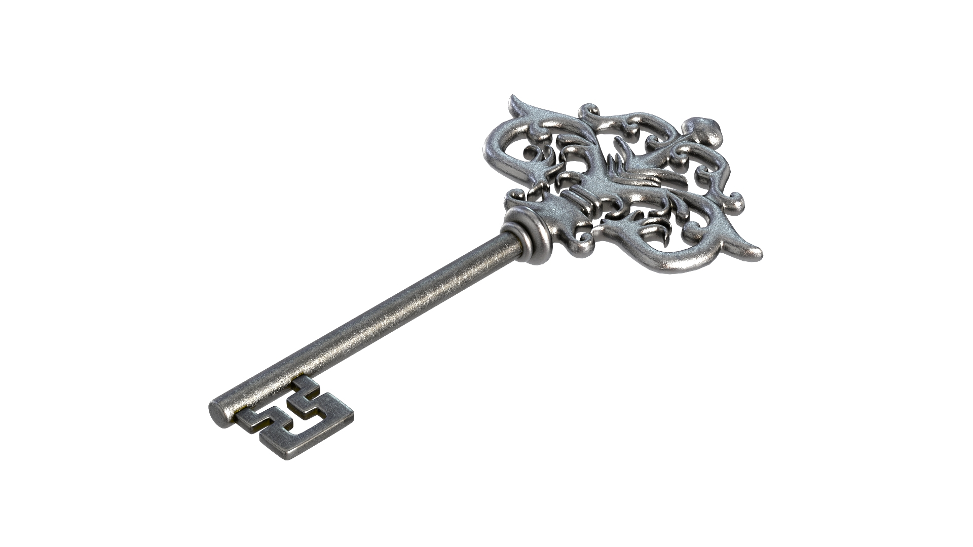 Antique Key Model - TurboSquid 1538995