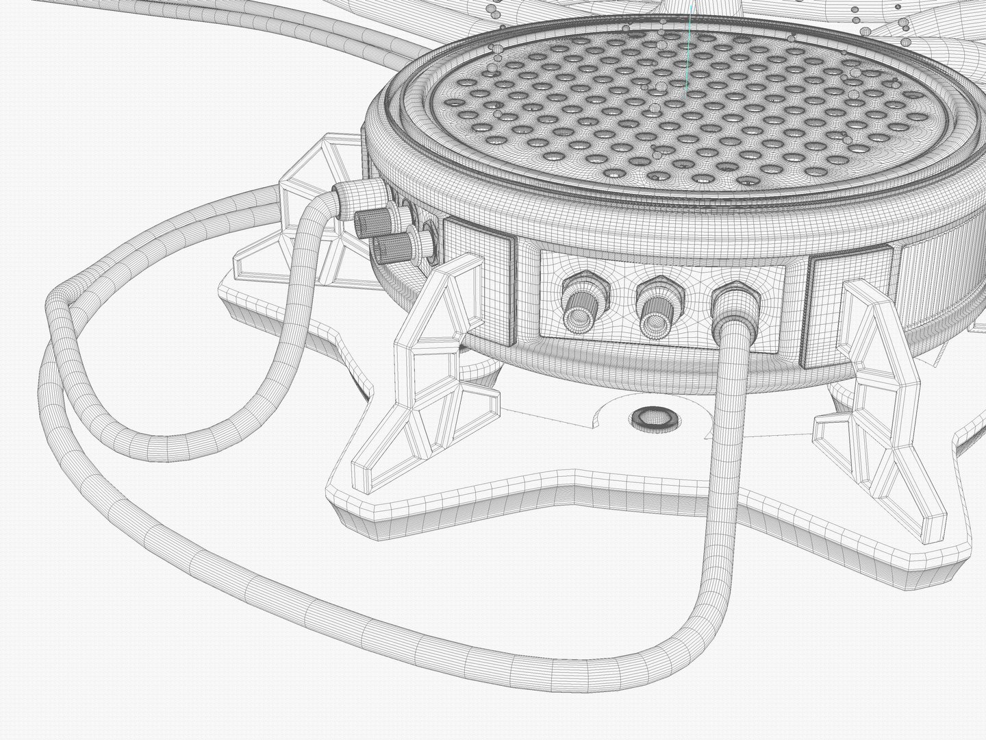 3D Cryogenic Test Tube Machine - TurboSquid 2151285