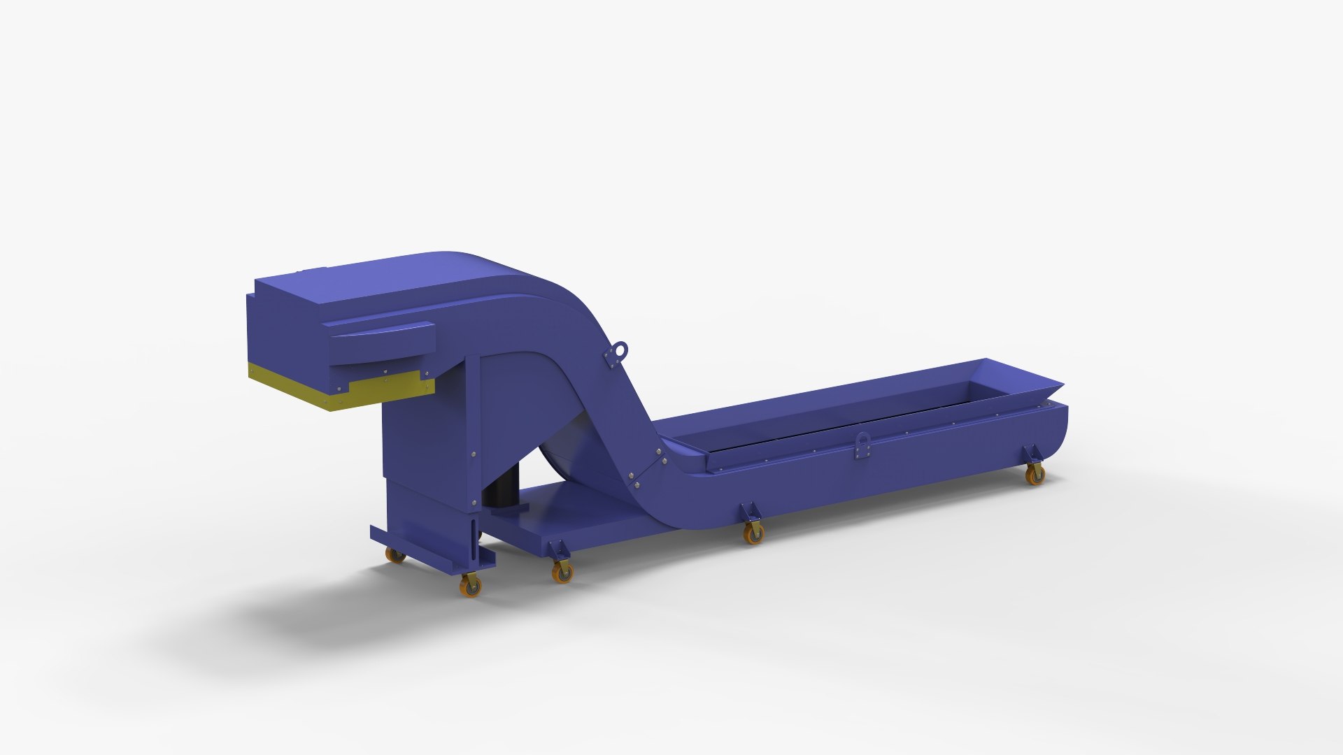 3D Conveyor Belt Machine - TurboSquid 1866903