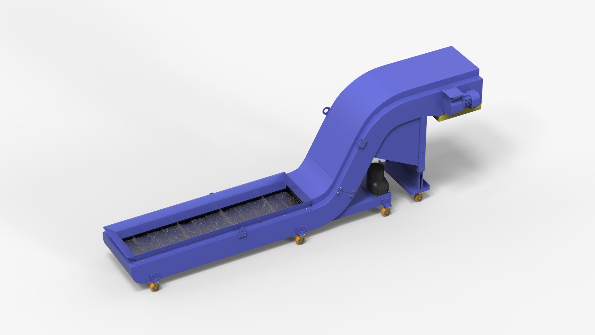 3D Conveyor Belt Machine - TurboSquid 1866903
