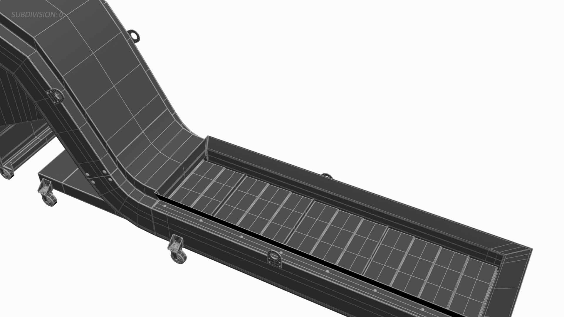 3D Conveyor Belt Machine - TurboSquid 1866903