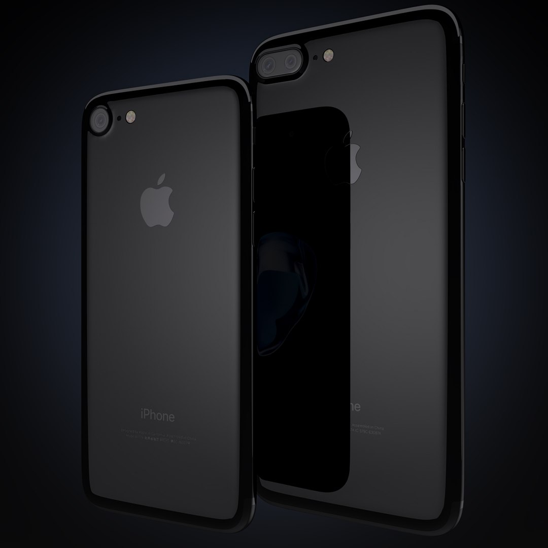 Apple Iphone 7 Jet 3d Model