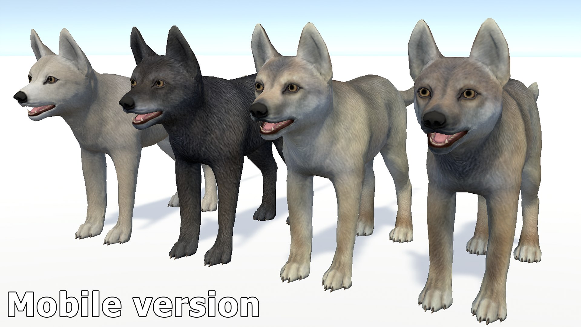 3D Wolf - Cub Model - TurboSquid 2118901