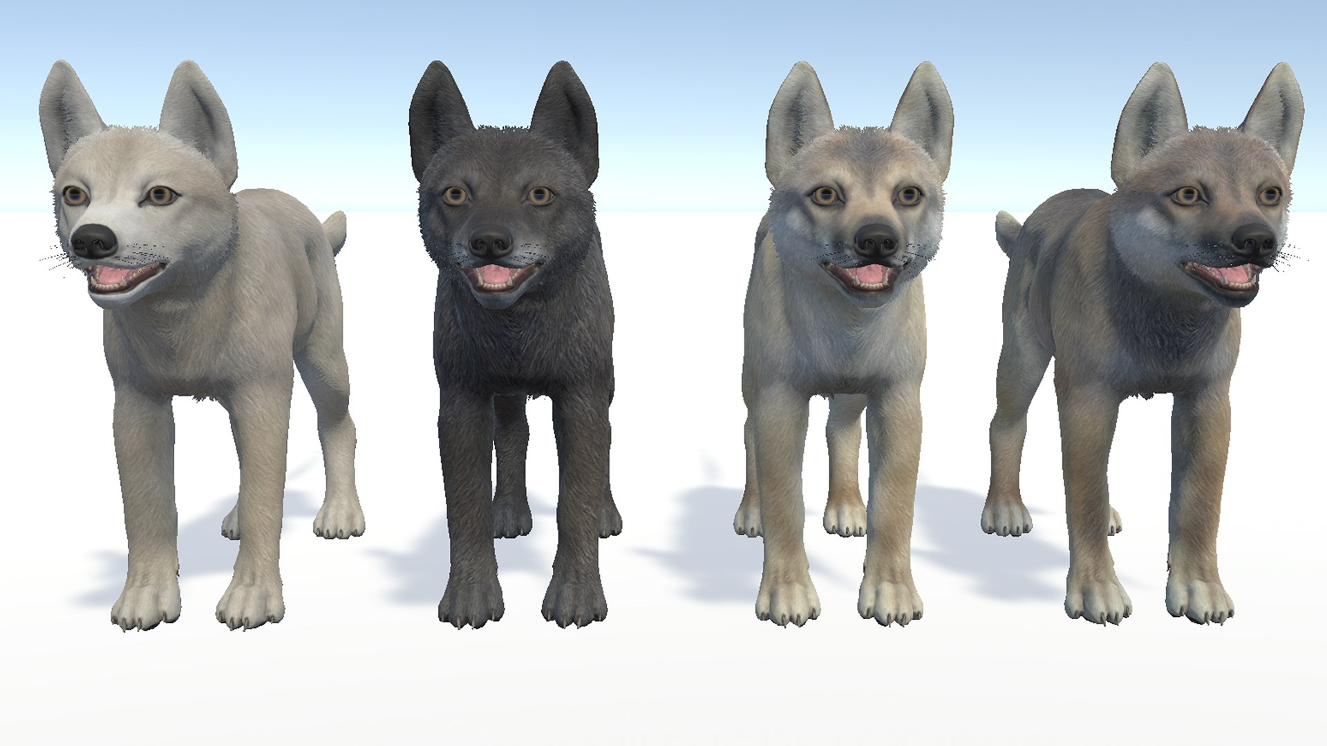 3D Wolf - Cub Model - TurboSquid 2118901