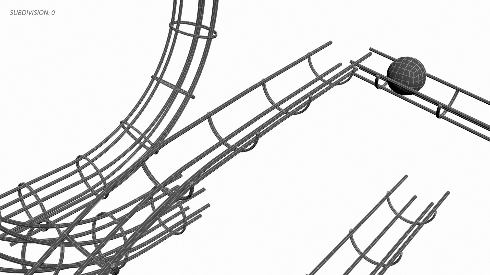 3D PinBall Rails Construction - TurboSquid 2116019