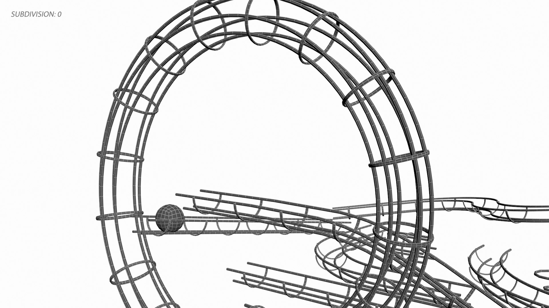 3D PinBall Rails Construction - TurboSquid 2116019