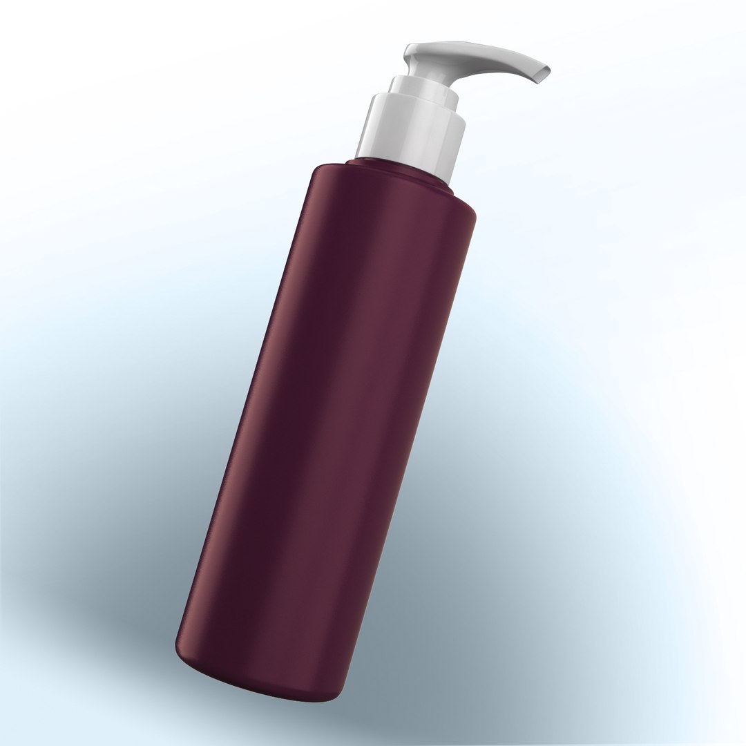 3D Skin Care Pump - TurboSquid 1276677