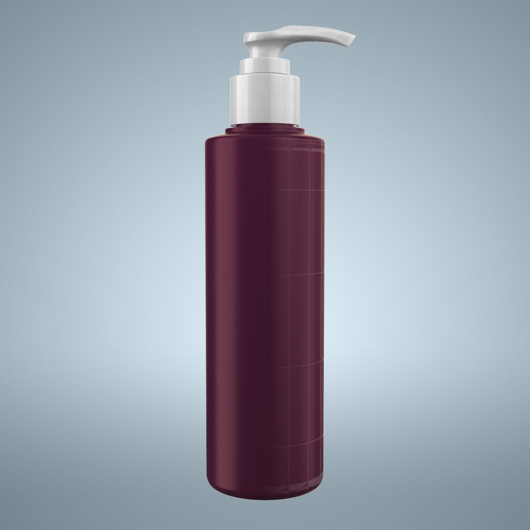 3D Skin Care Pump - TurboSquid 1276677