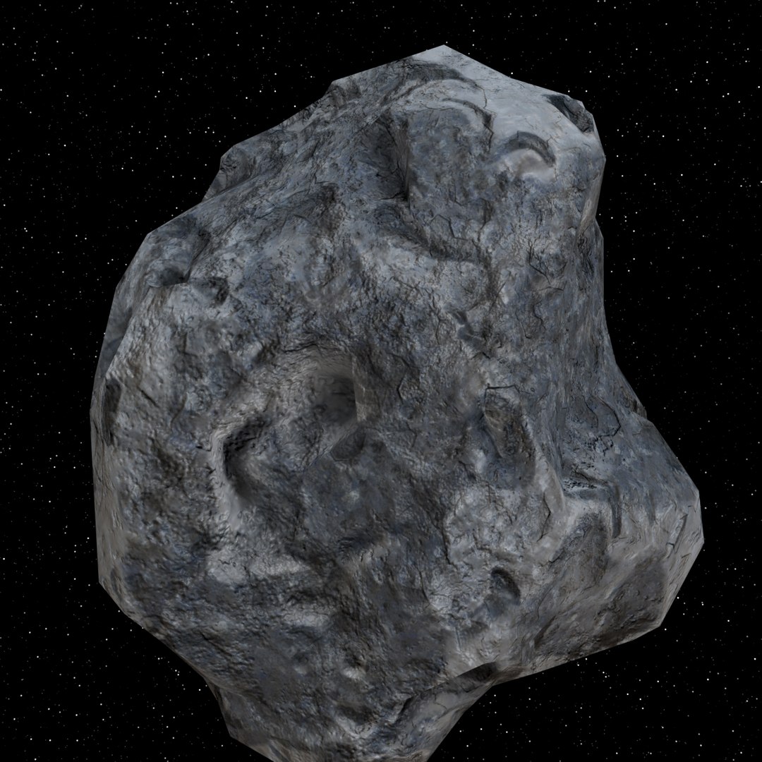 Realistic Asteroid Pack Model - TurboSquid 1222271