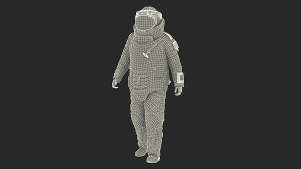3D модель Мужчина в костюме бомбы EOD 10 в позе ходьбы - TurboSquid 2152223