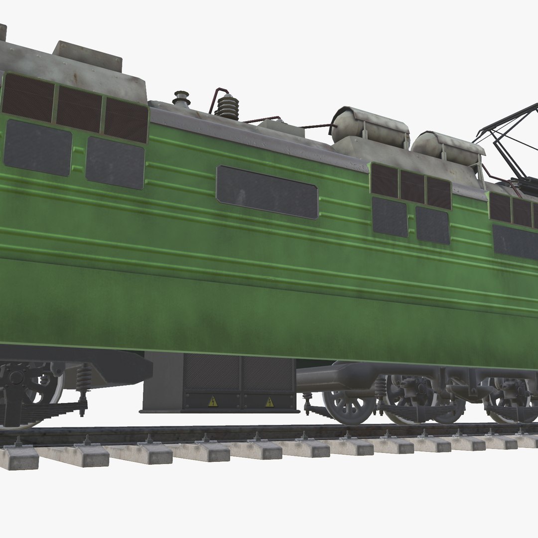 Electric Locomotive 3d X