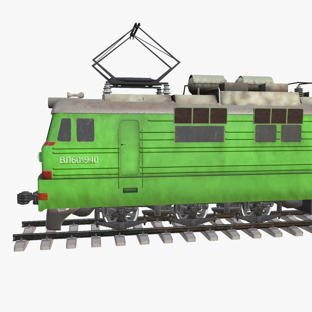 Electric Locomotive 3d X
