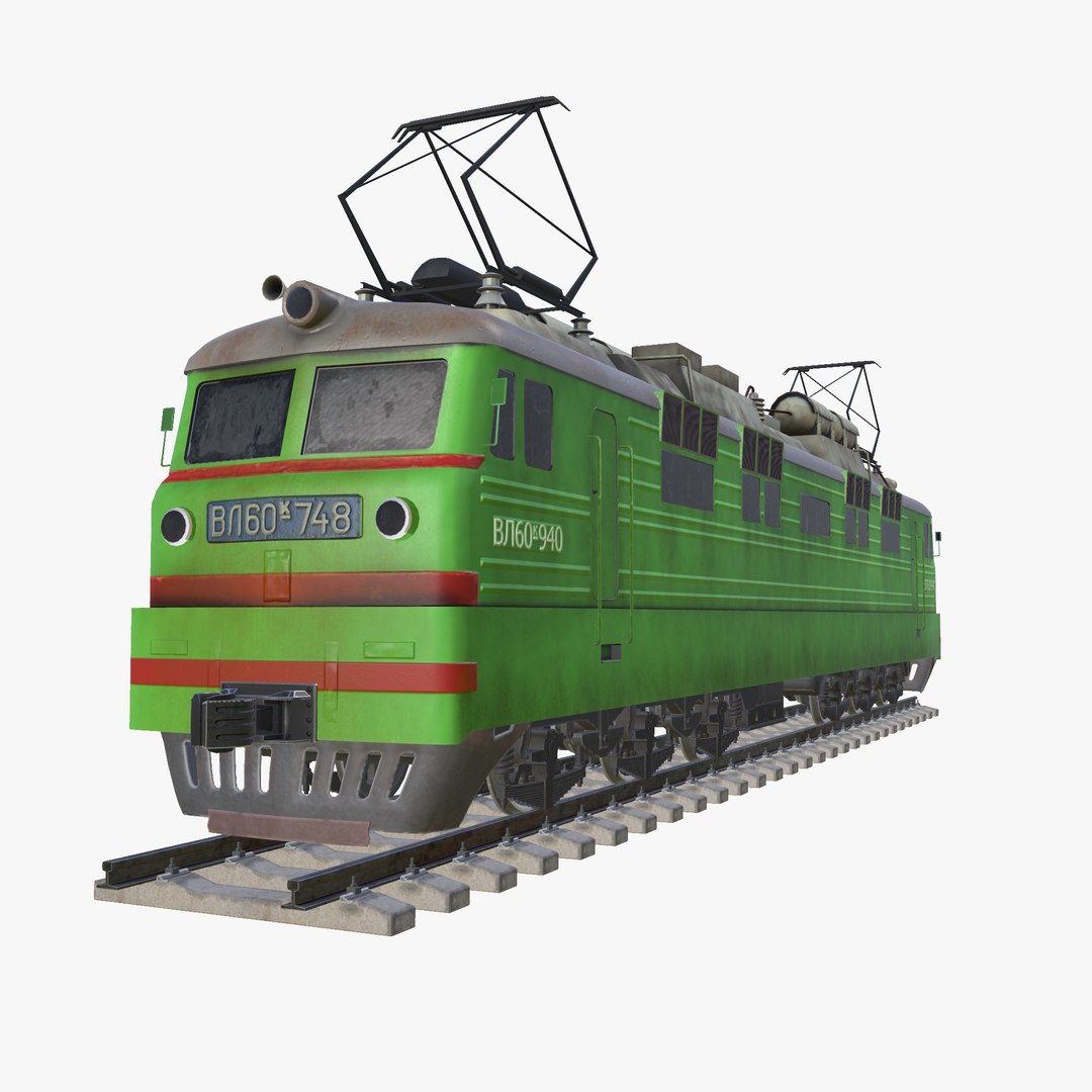 Electric Locomotive 3d X