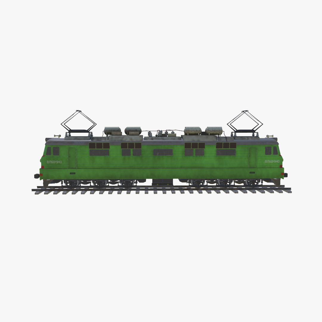 Electric Locomotive 3d X