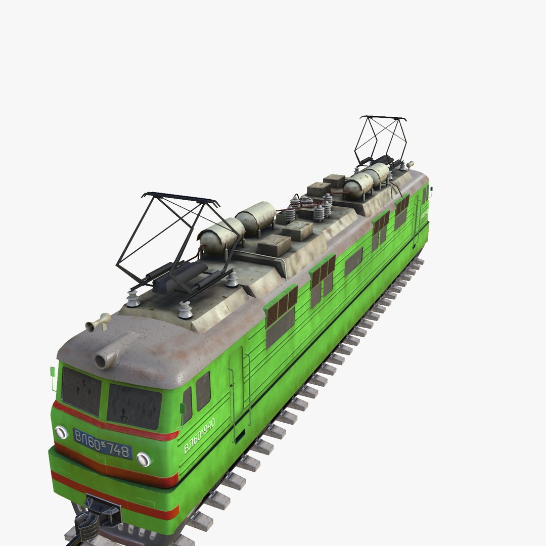 Electric Locomotive 3d X