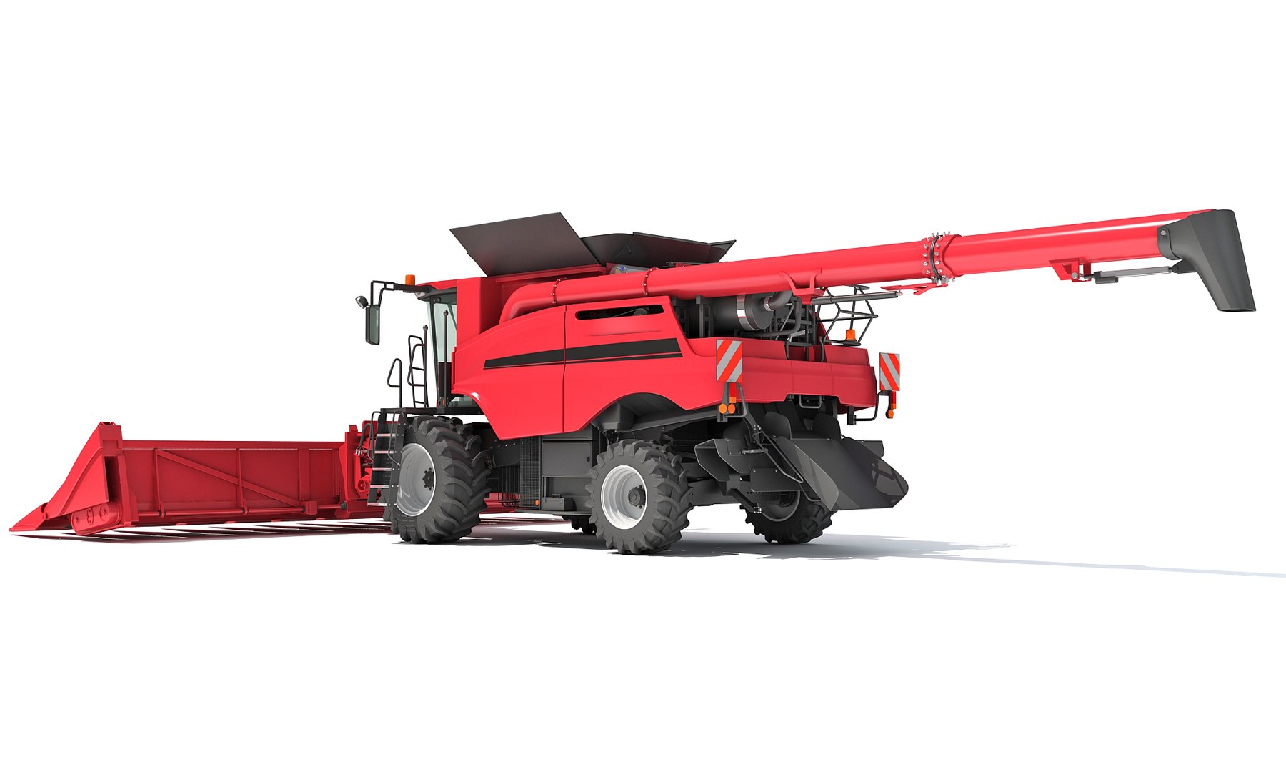 Corn Combine Harvester 3D Model - TurboSquid 1466016