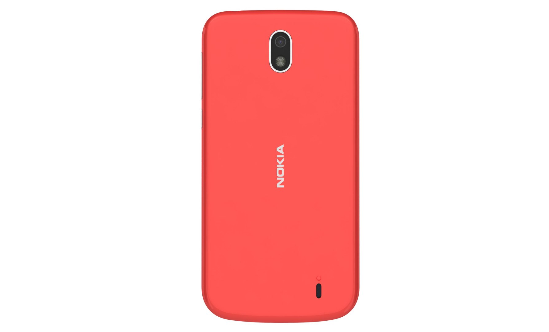 3D Nokia 1 Warm Red - TurboSquid 1268602