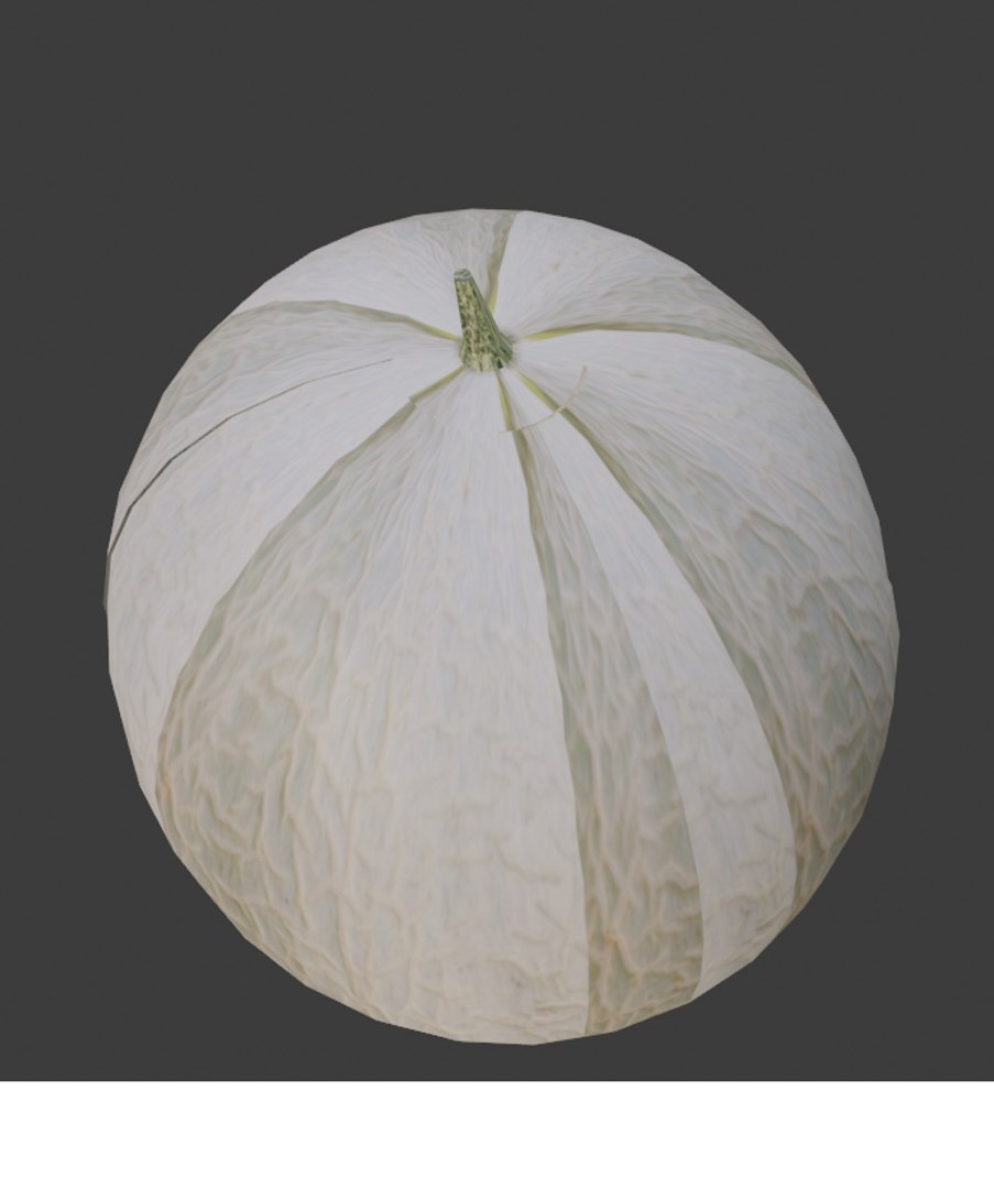 3D Melon Model - TurboSquid 1604504