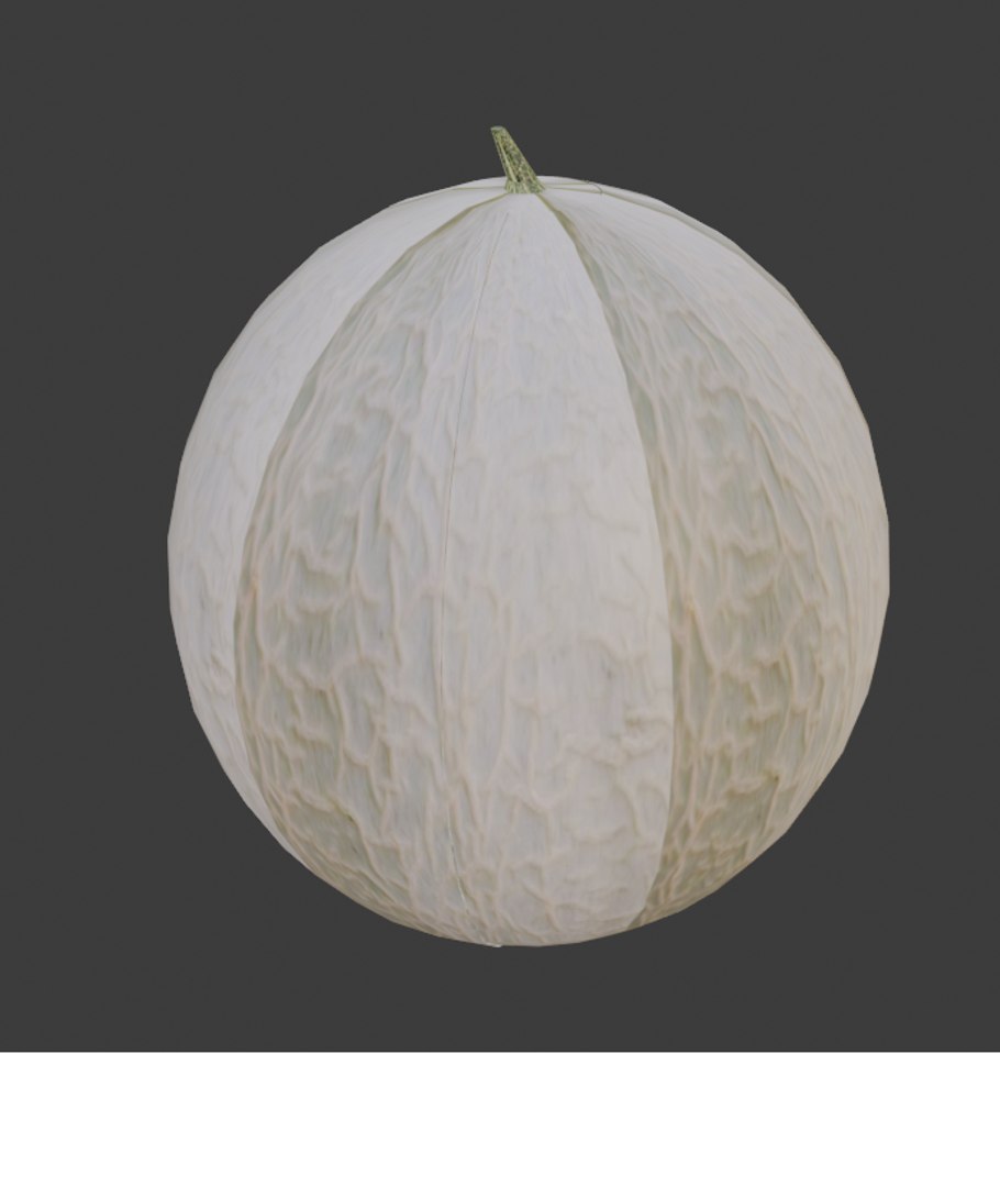 3D Melon Model - TurboSquid 1604504