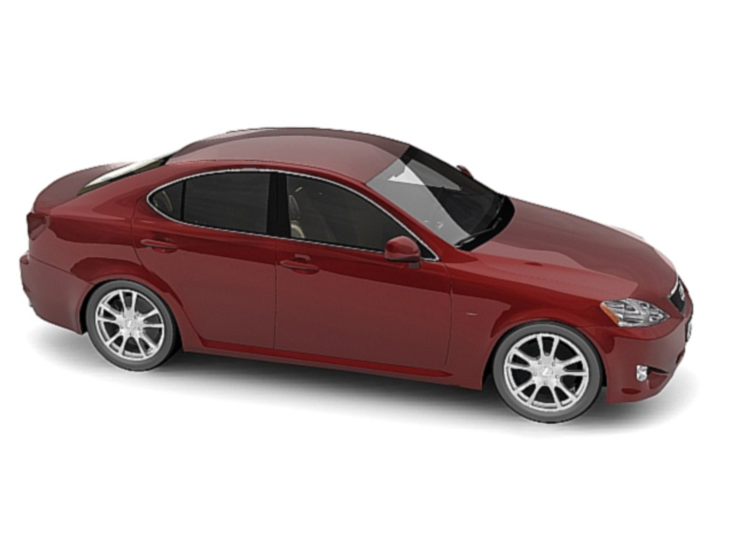 3ds Max Lexus Is250 250