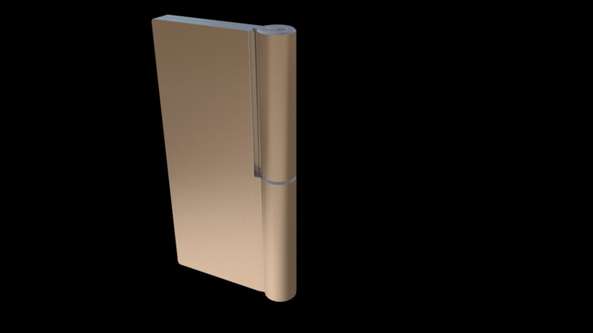 3d simple hinge model