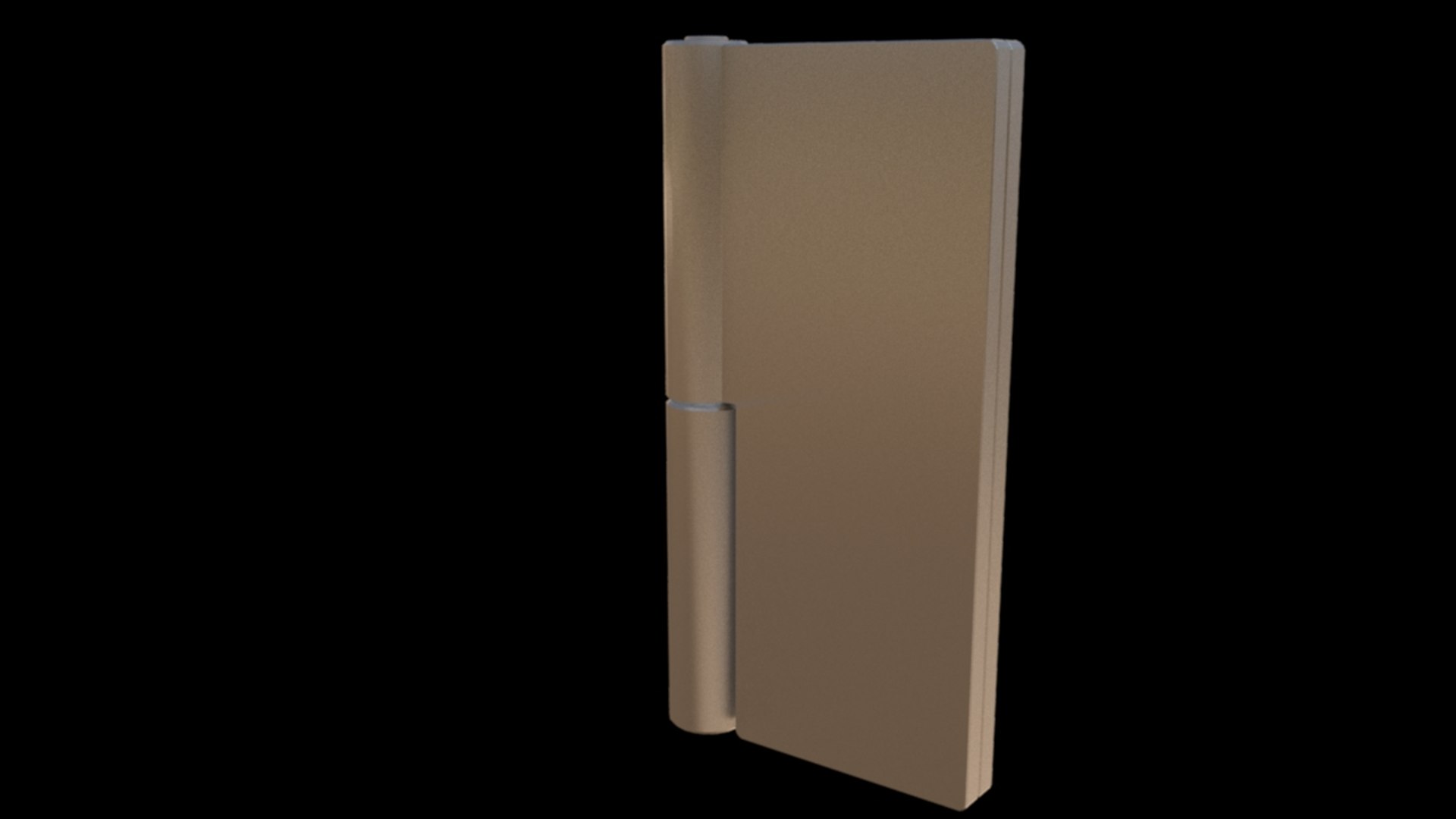 3d simple hinge model