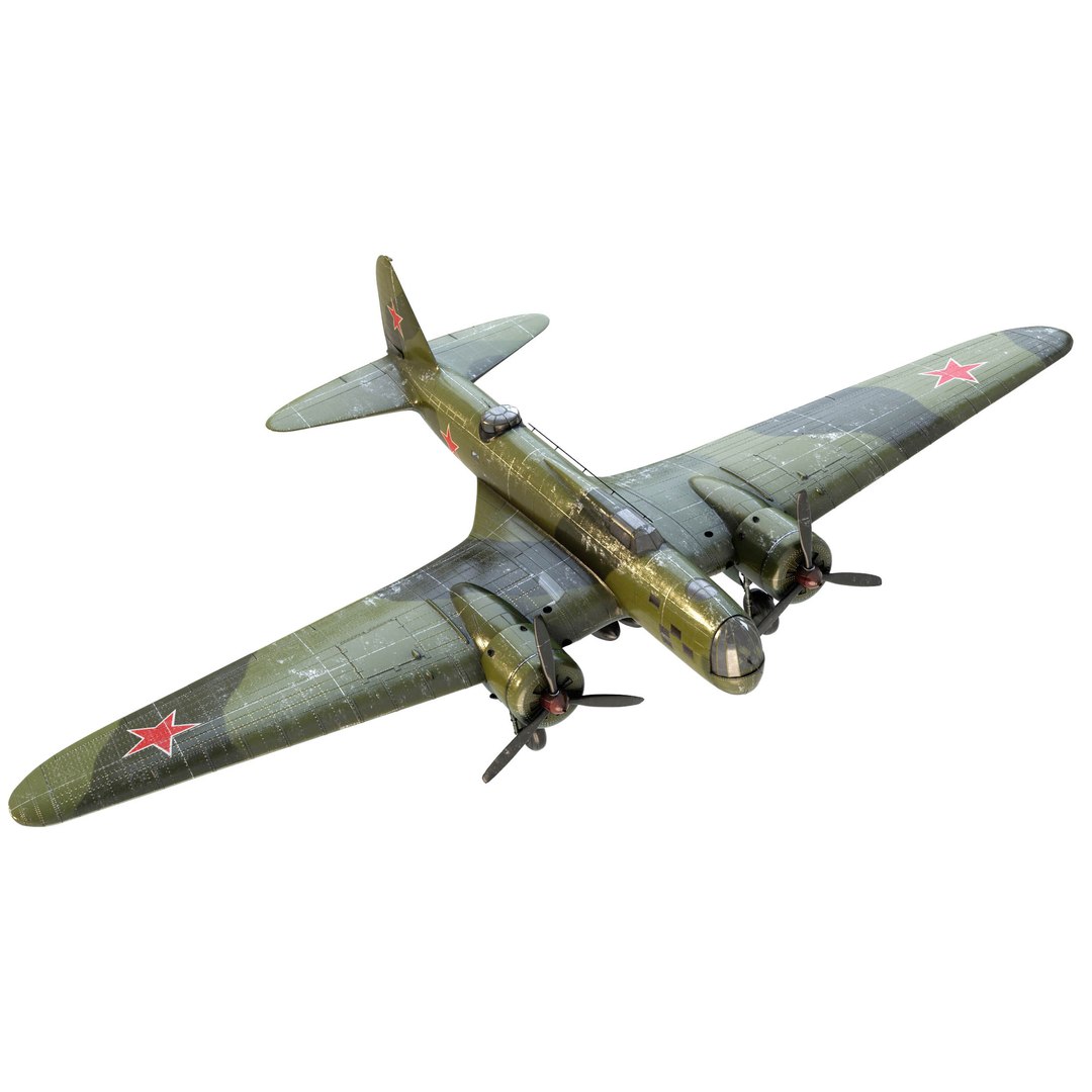 3d Model Db-3 Bomber