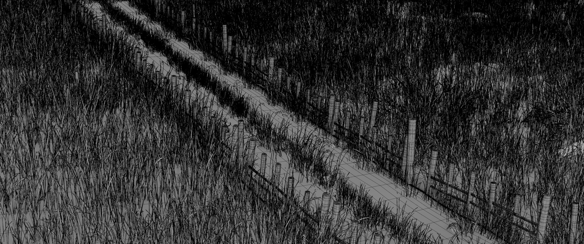 Winter Snow Path Tree 3D Model - TurboSquid 1956571