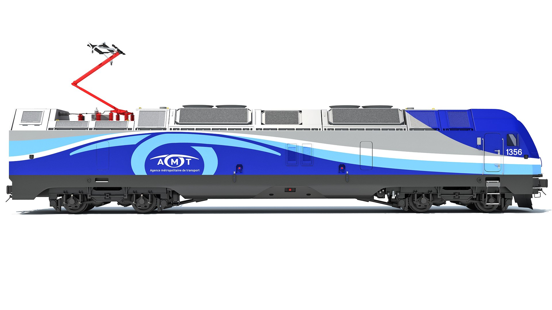 Alp-45dp Locomotive Train Exo 3D Model - TurboSquid 1533424