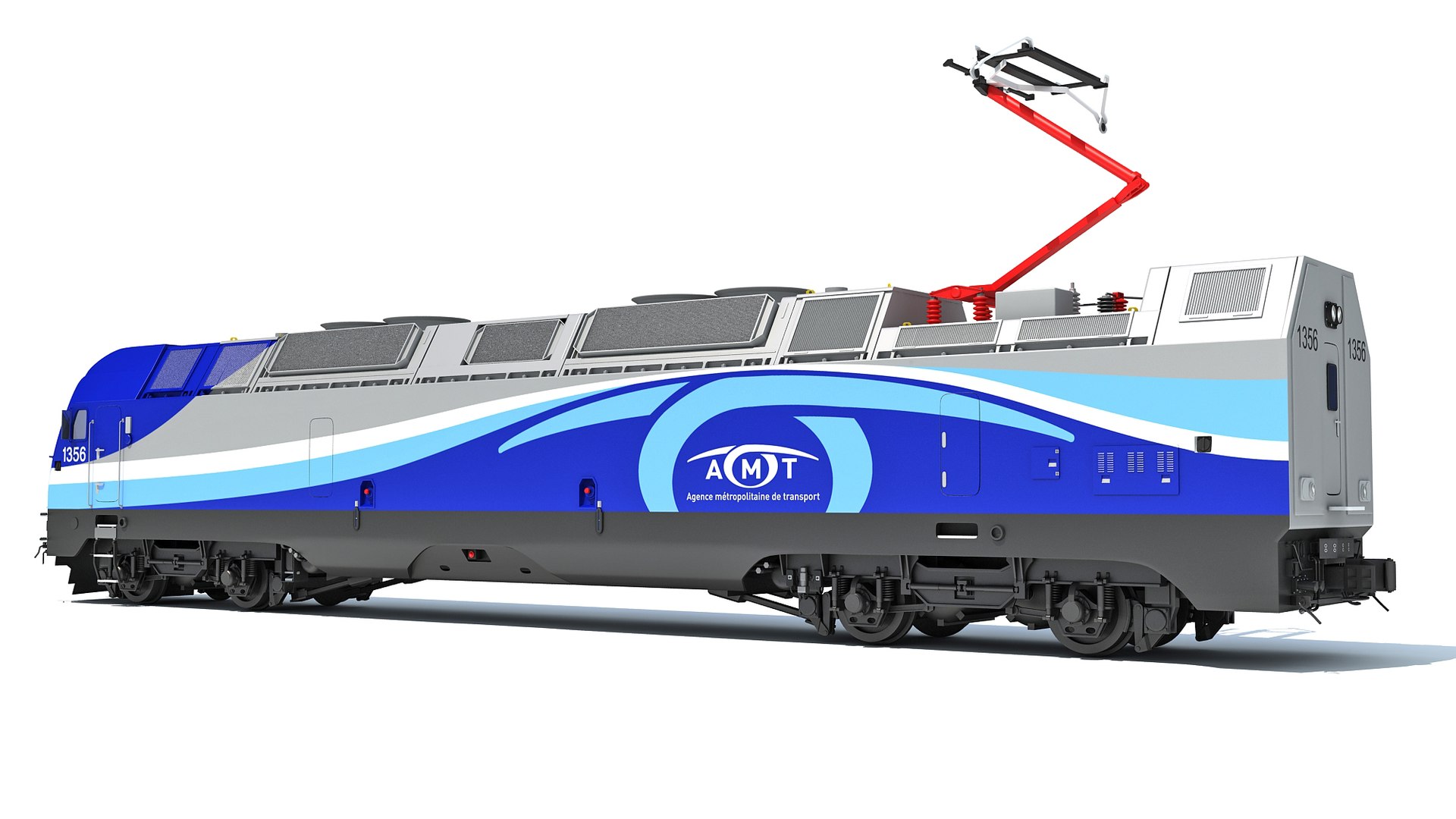 Alp-45dp Locomotive Train Exo 3D Model - TurboSquid 1533424