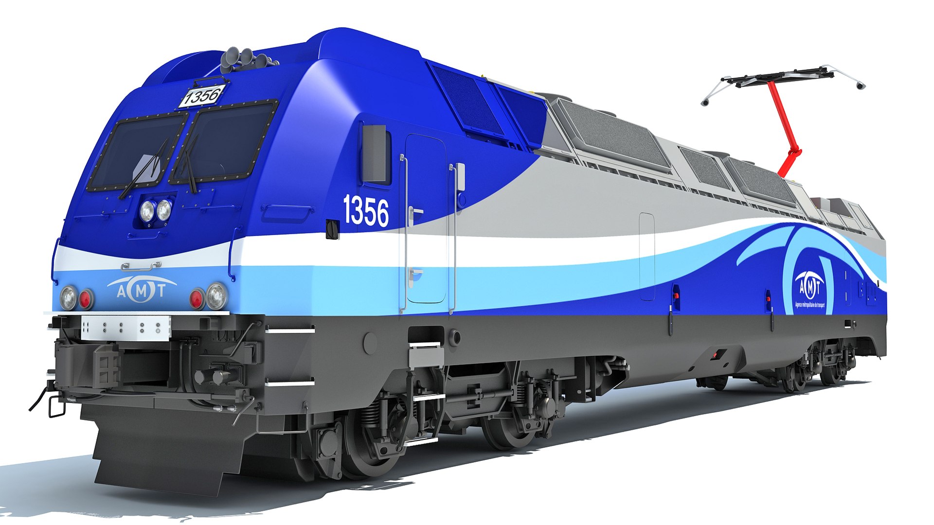 Alp-45dp Locomotive Train Exo 3D Model - TurboSquid 1533424