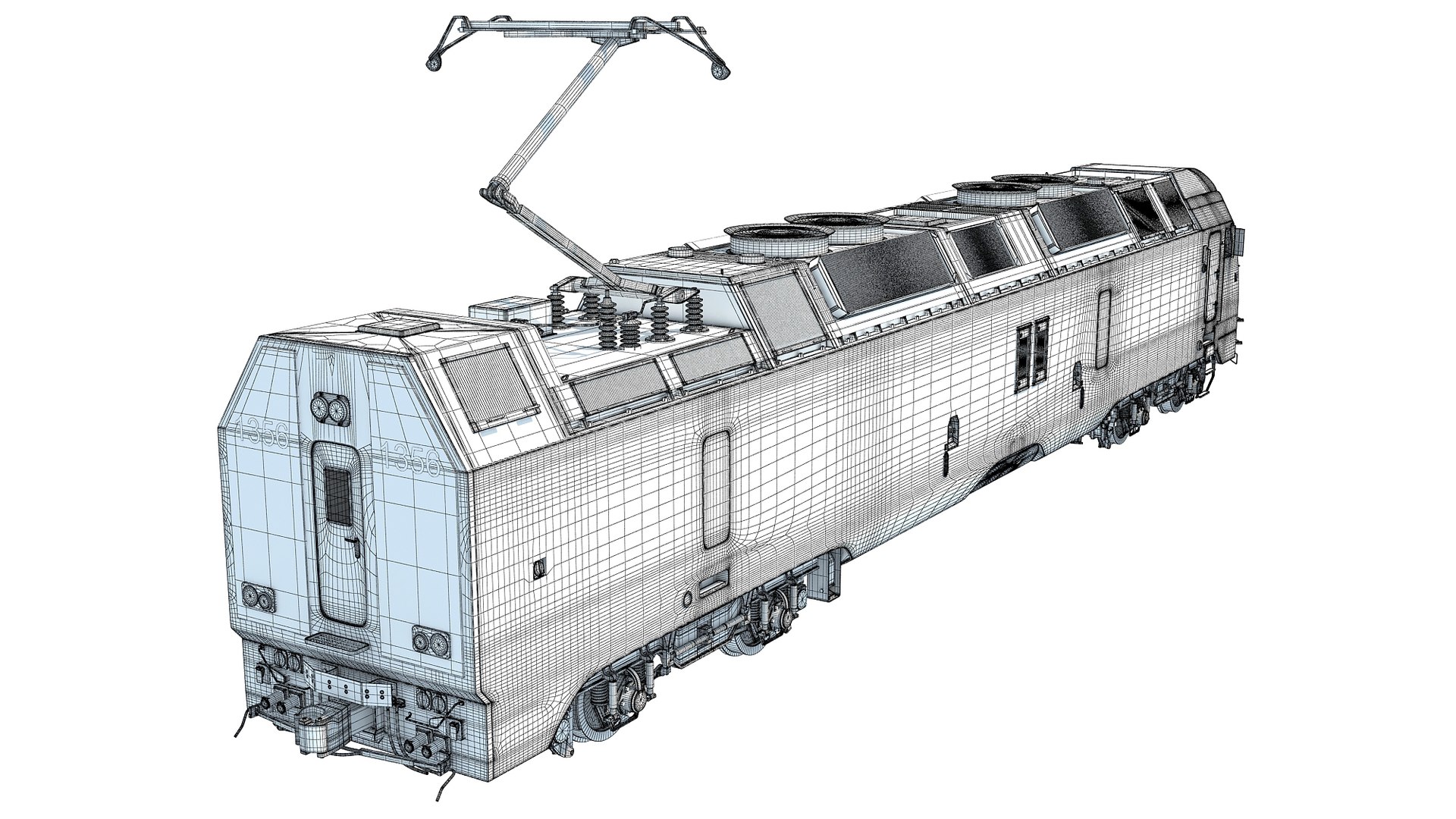 Alp-45dp Locomotive Train Exo 3D Model - TurboSquid 1533424